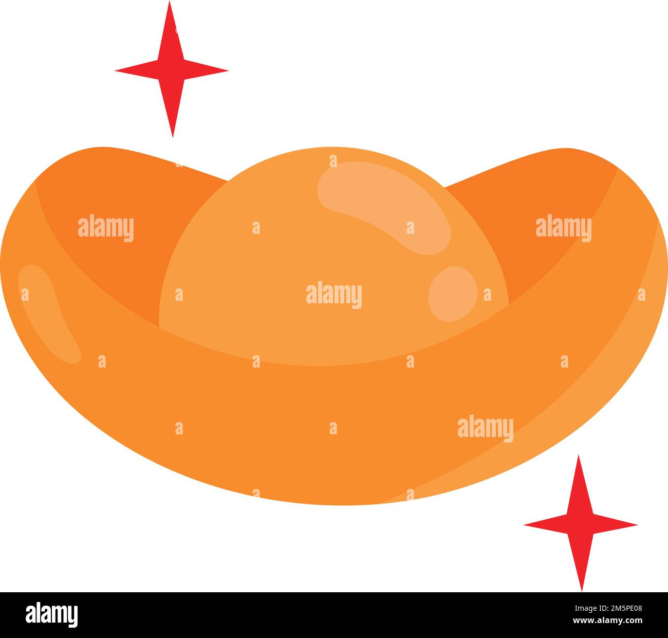 chinese golden luck ingot Stock Vector Image & Art - Alamy