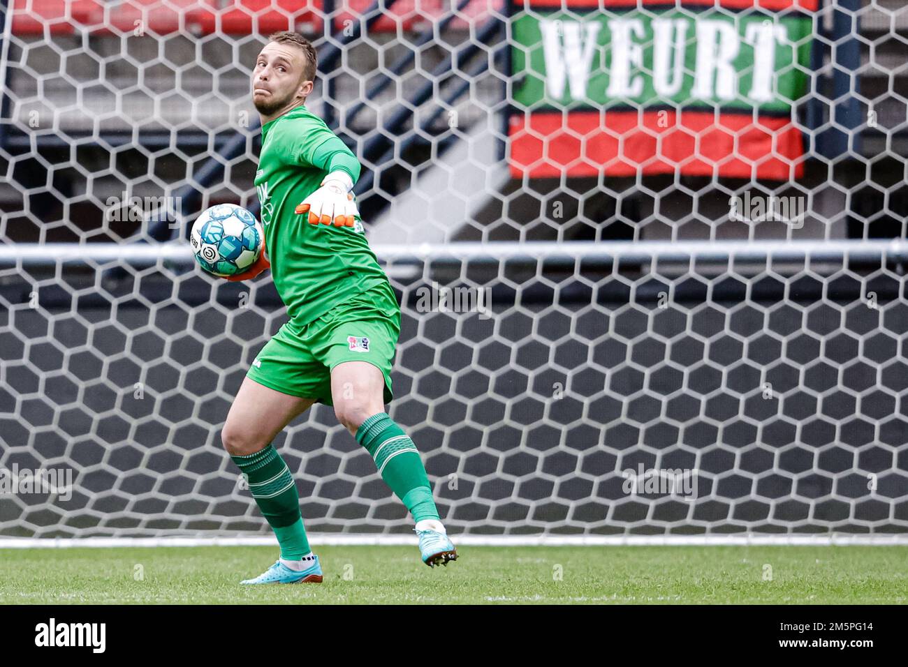 NIJMEGEN, NETHERLANDS - DECEMBER 30: Goalkeeper Jasper Cillessen of N.E ...