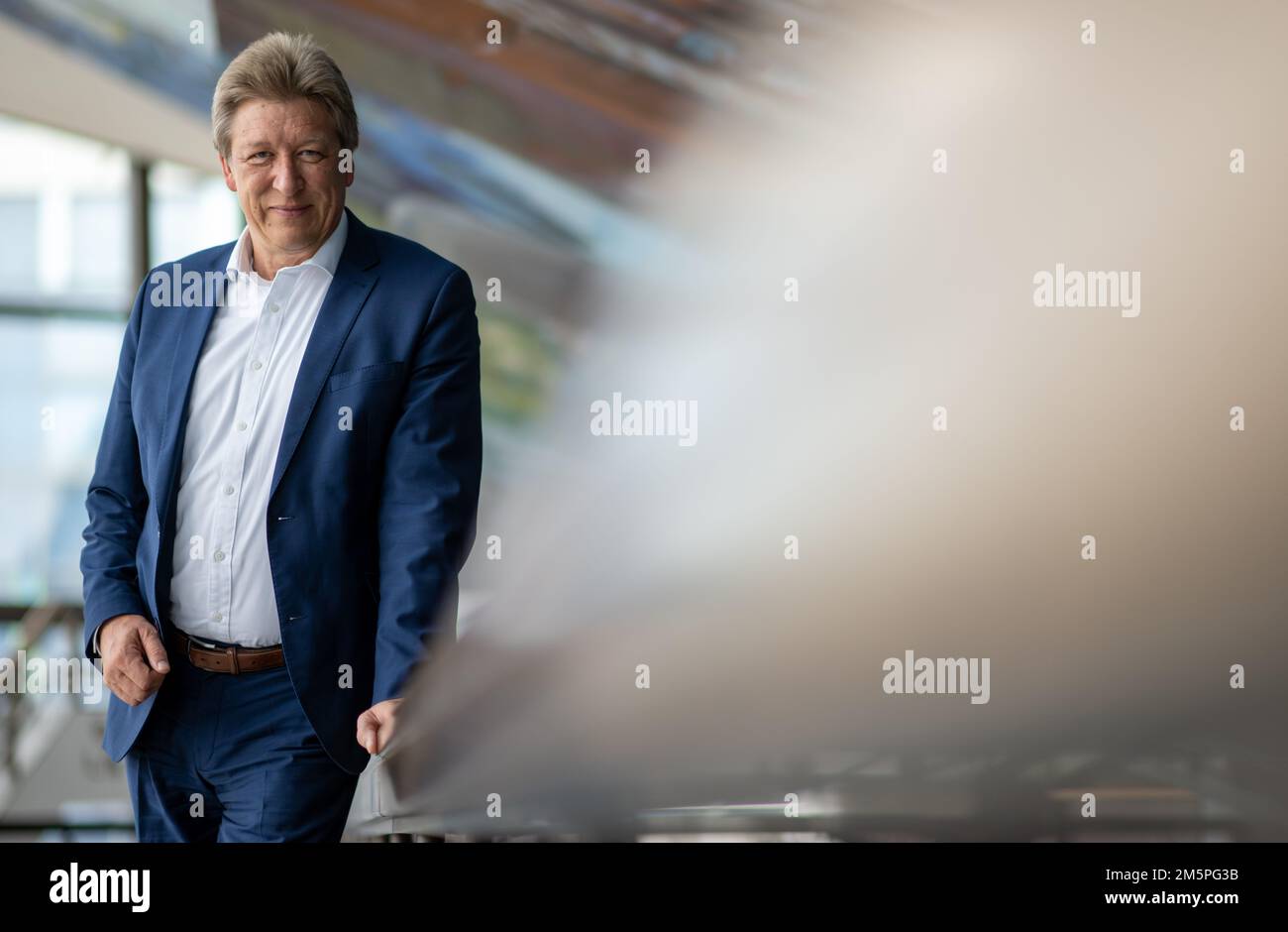 Leipzig, Germany. 25th Oct, 2022. Andreas Schulz, director of the Gewandhaus Leipzig ...