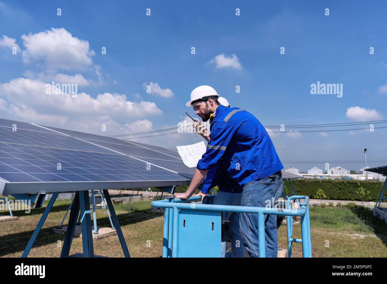 Solar panel inspection hi-res stock photography and images - Alamy