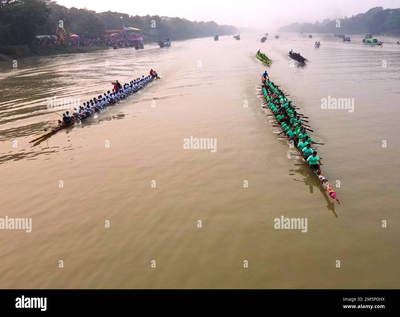 Nouka baich boats hi-res stock photography and images - Alamy