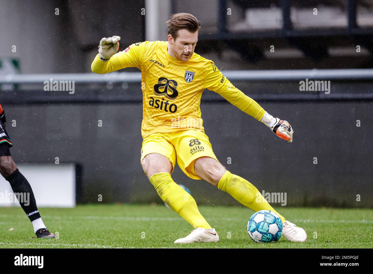 NIJMEGEN, NETHERLANDS - DECEMBER 30: Goalkeeper Michael Brouwer of ...