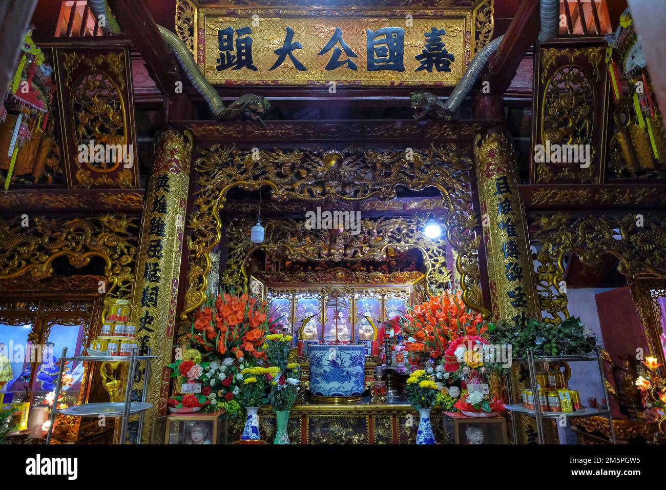 Bac Ha, Vietnam - December 17, 2022: Bac Ha Temple in Lao Cai province ...