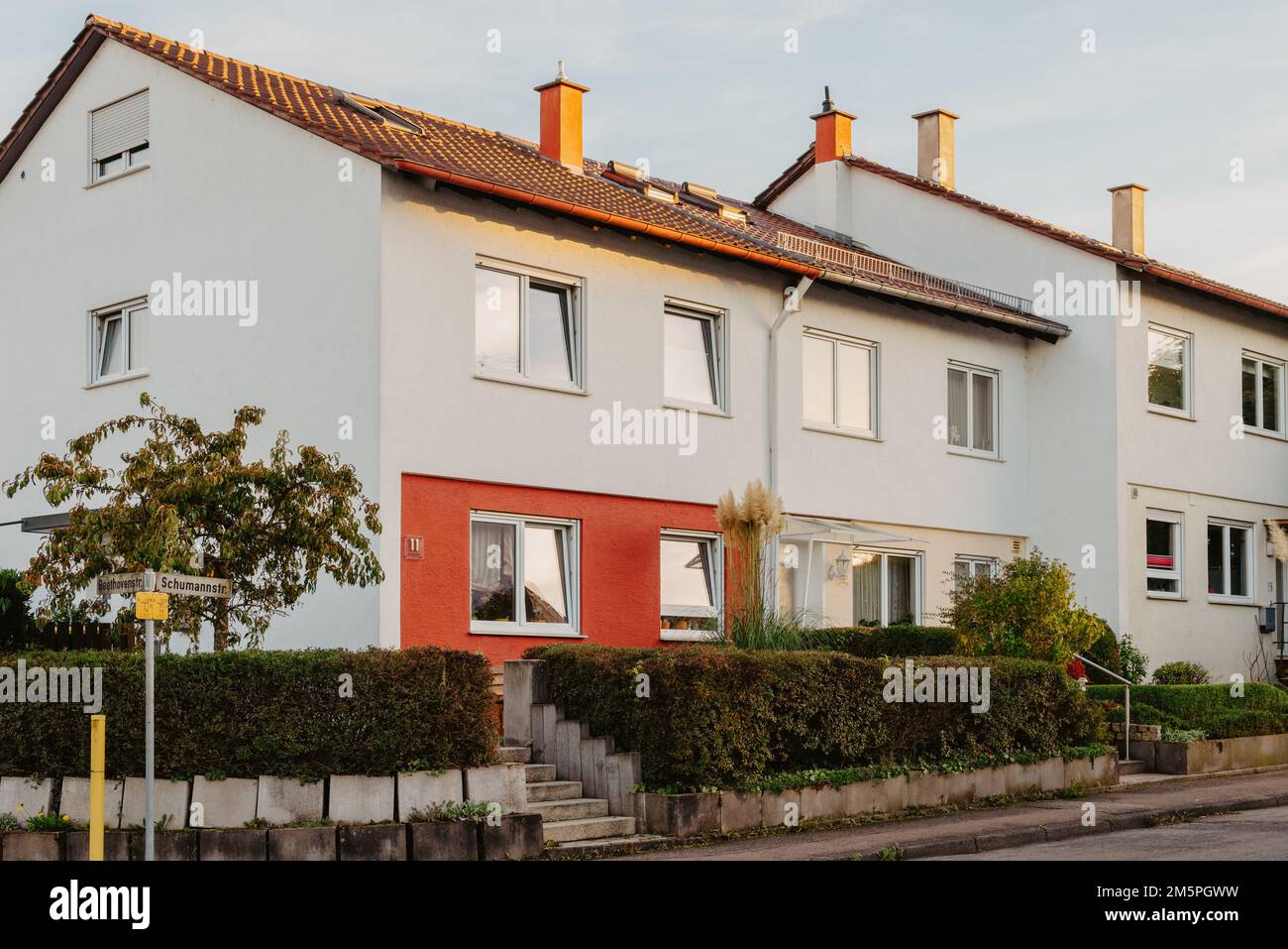 Traditional Small House With Beautiful Outdoor Decor Facade In Germany ...