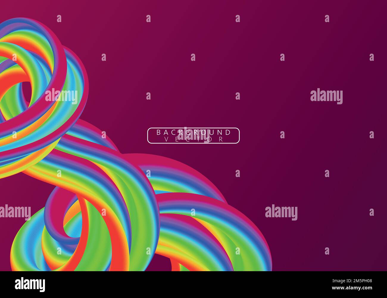 Abstract shiny color wave light effect vector illustration. Magic ...