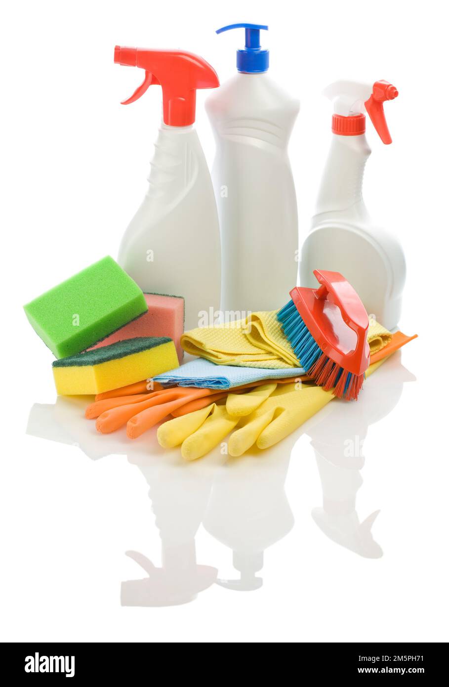 big composition for cleaning Stock Photo - Alamy