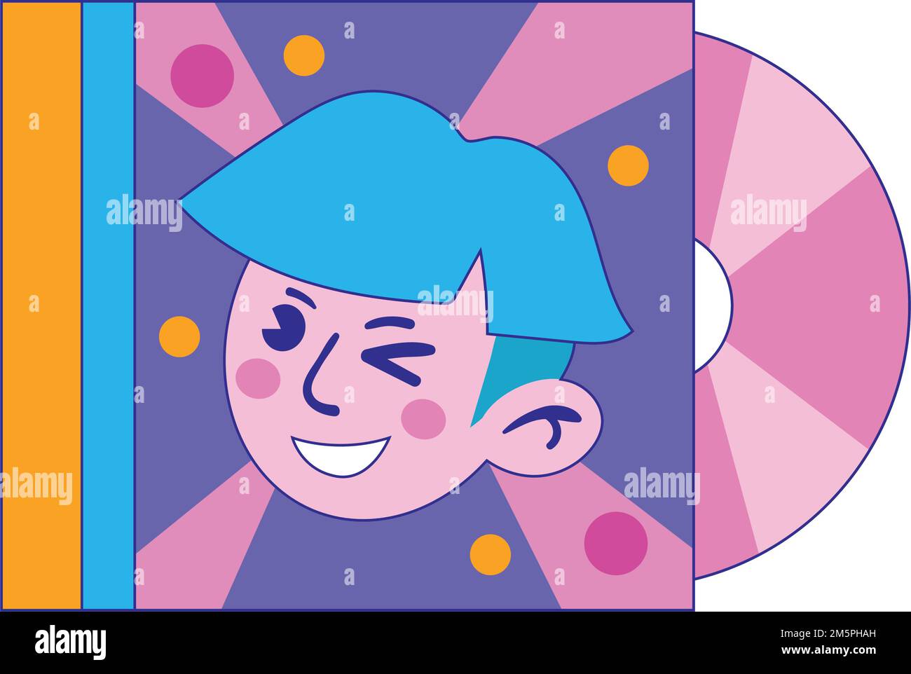 disc cover k-pop style Stock Vector Image & Art - Alamy