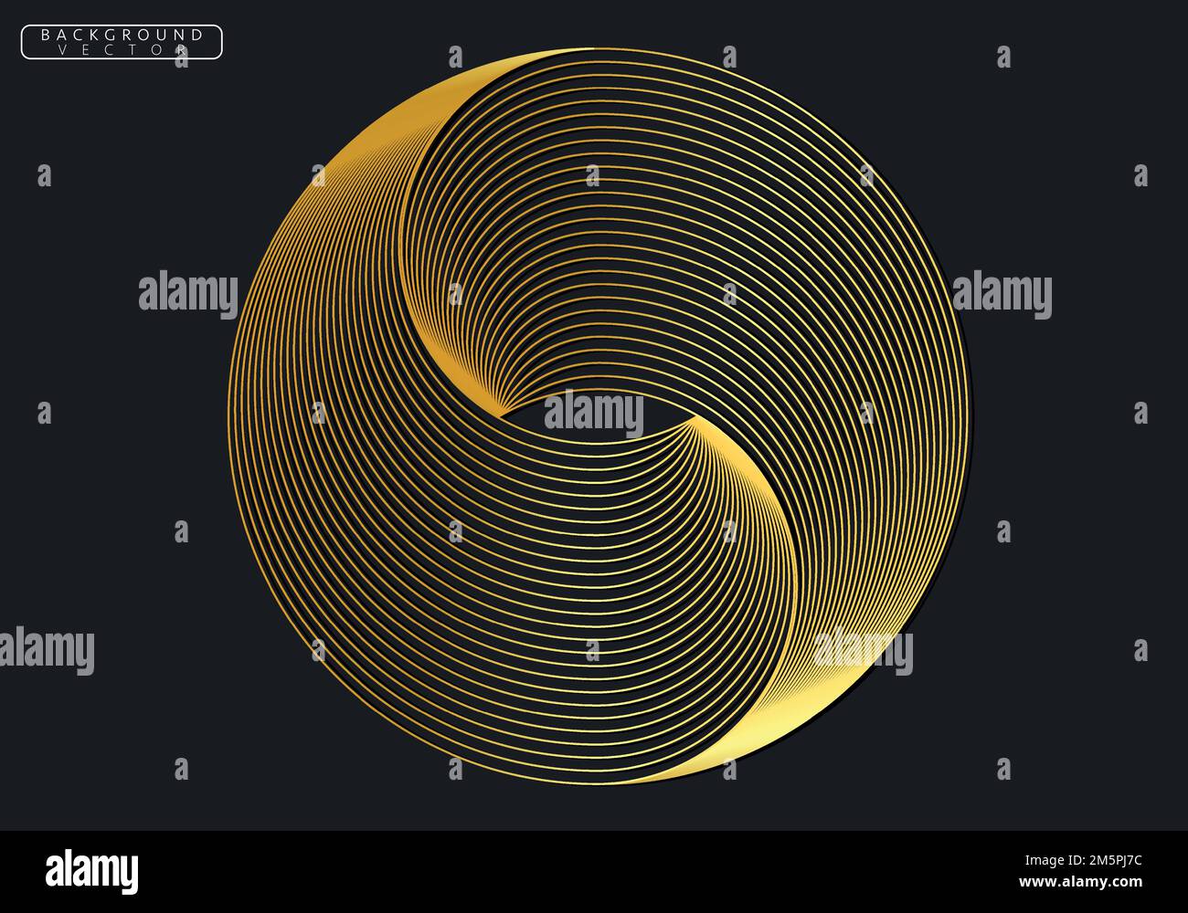 Abstract black and gold lines luxury background Stock Vector Image ...