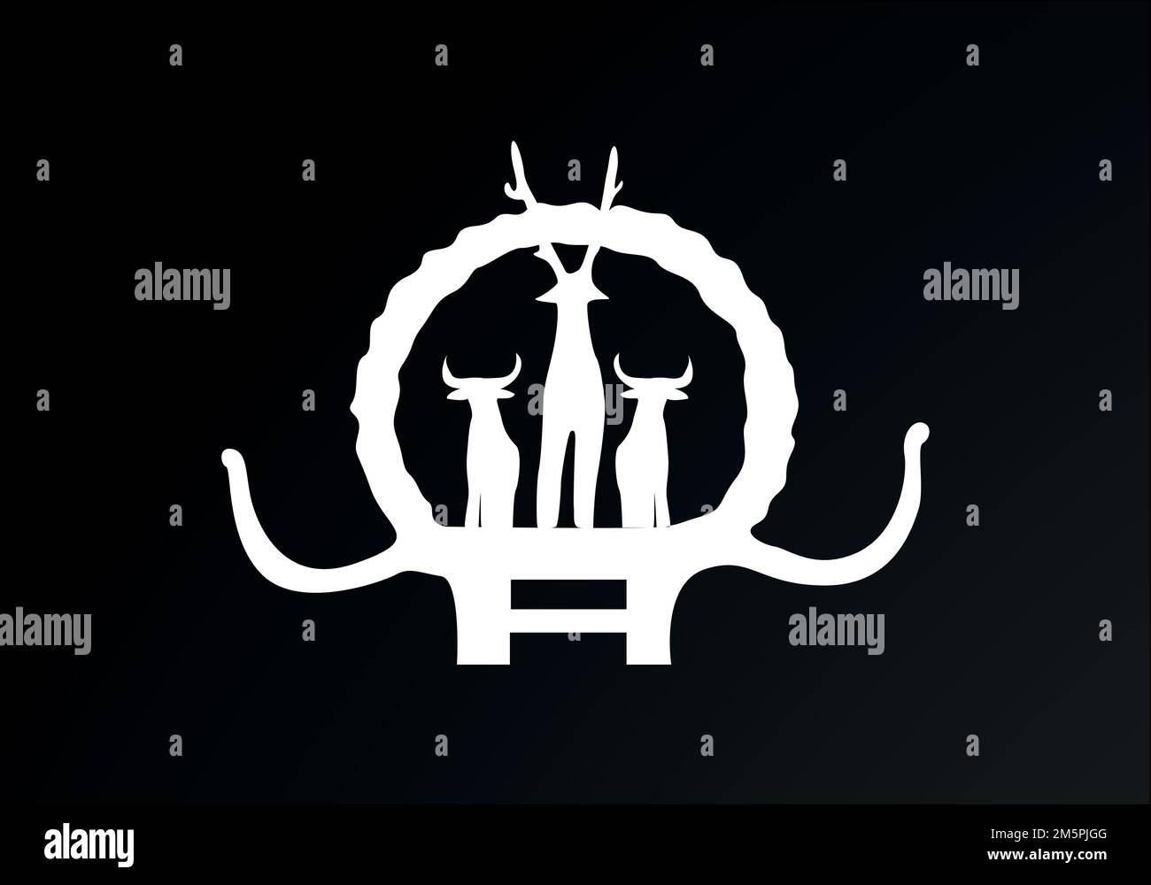 Turkish mythology Stock Vector Images - Alamy