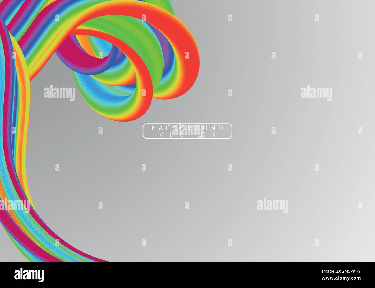 Abstract shiny color wave light effect vector illustration. Magic ...