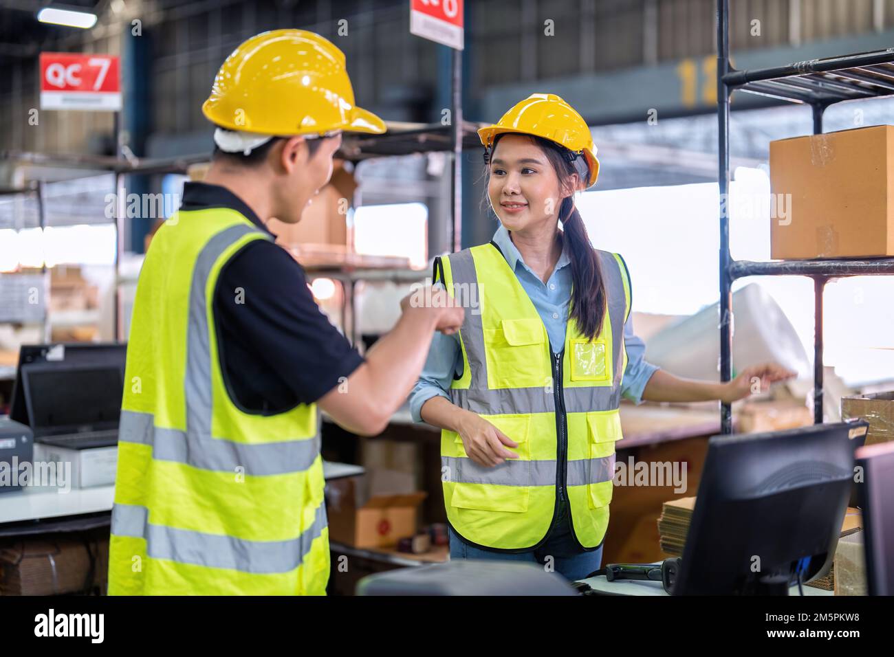 Supermarket checkout supermarket cashier counting hi-res stock ...