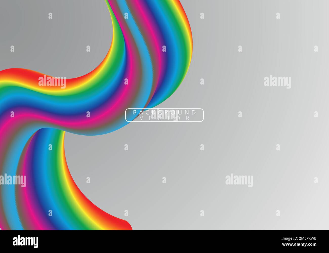 Abstract shiny color wave light effect vector illustration. Magic ...