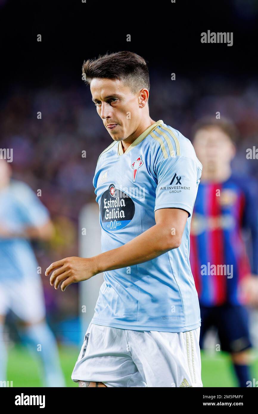 BARCELONA - OCT 9: Franco Cervi in action during the LaLiga match ...