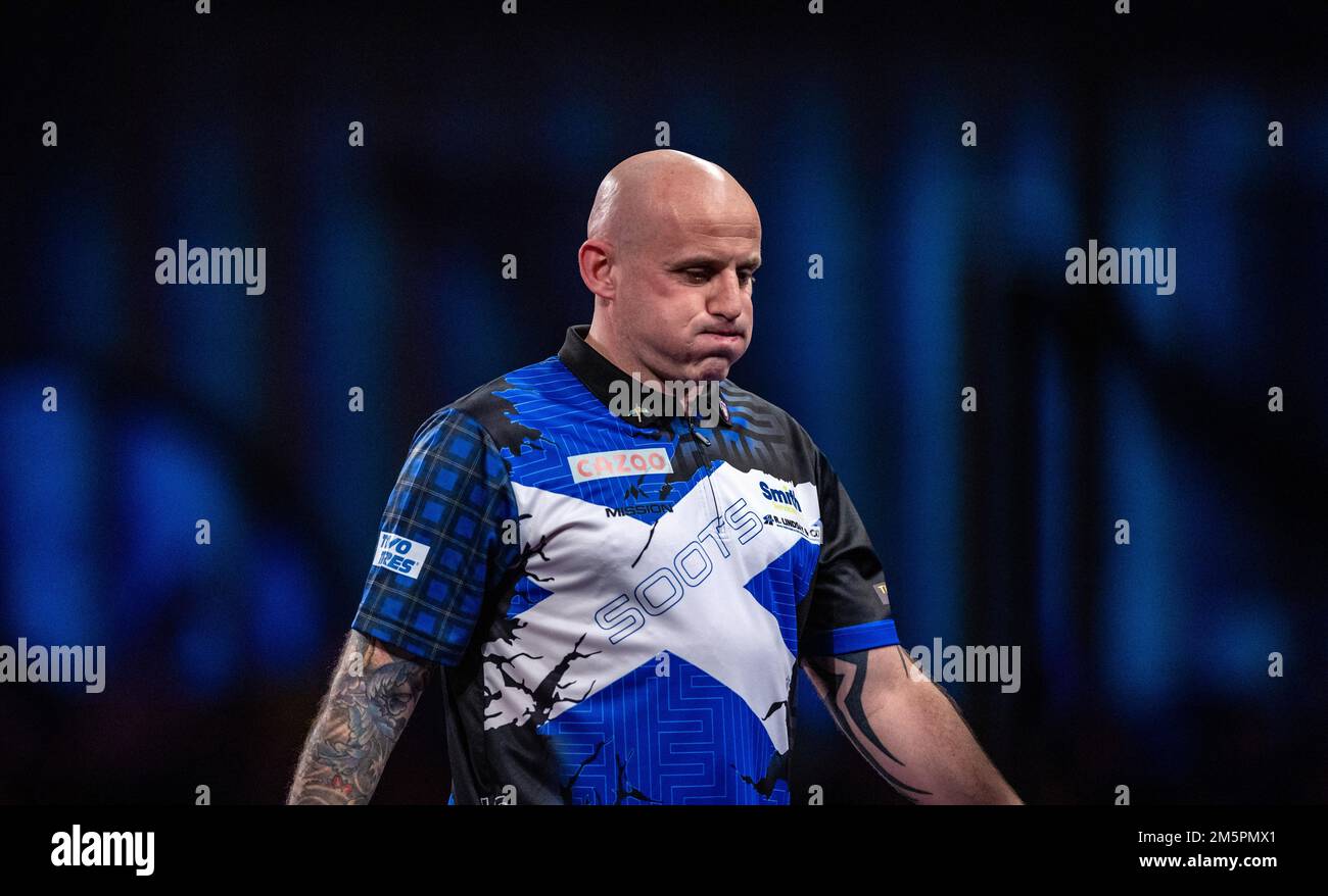 Alan Soutar after loosing to Gabriel Clemens during day thirteen of the ...