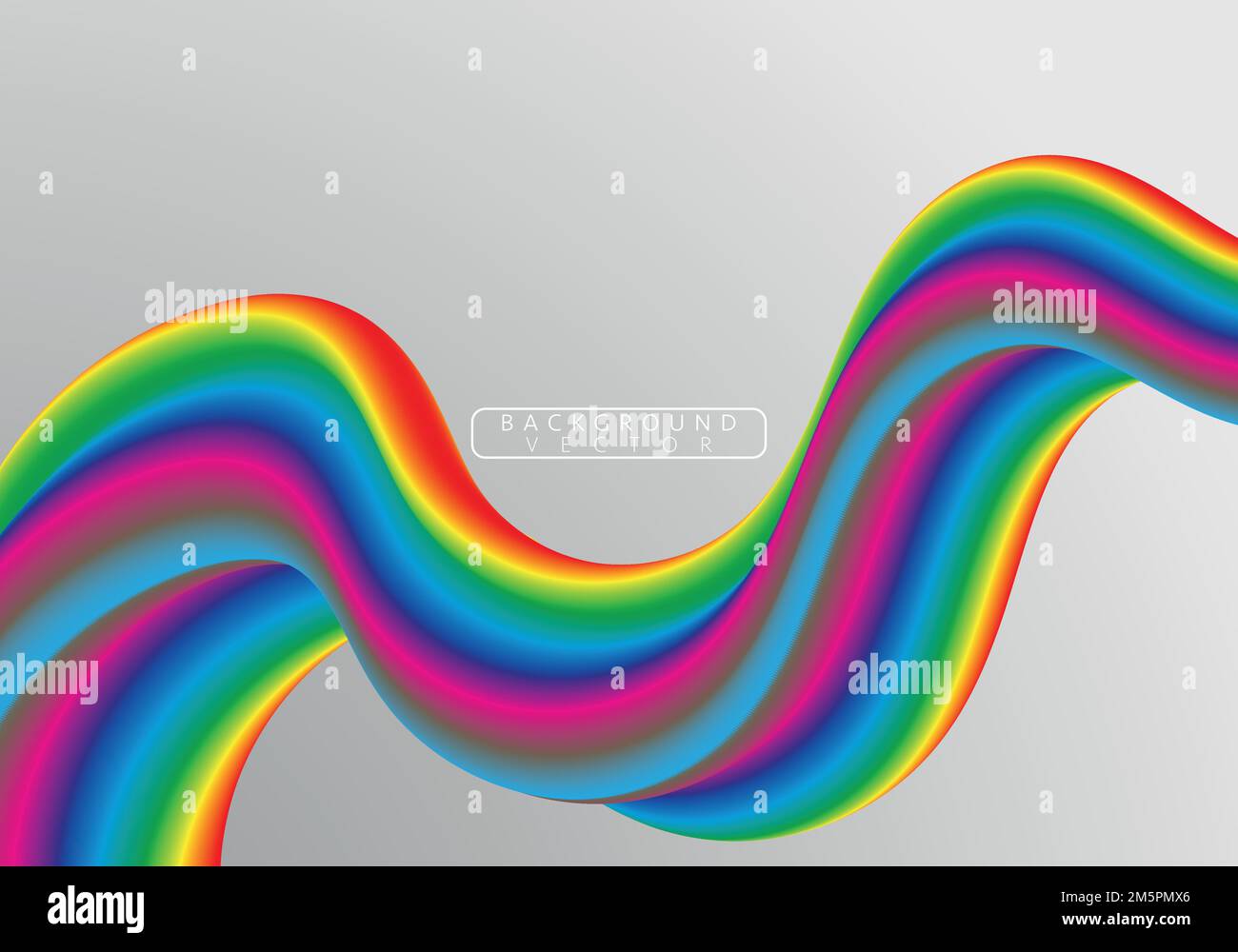 Abstract shiny color wave light effect vector illustration. Magic ...