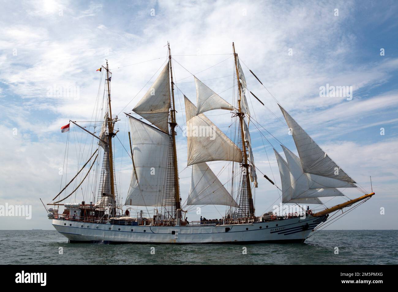 Indonesian tall ship Dewaruci, 2010 Stock Photo - Alamy
