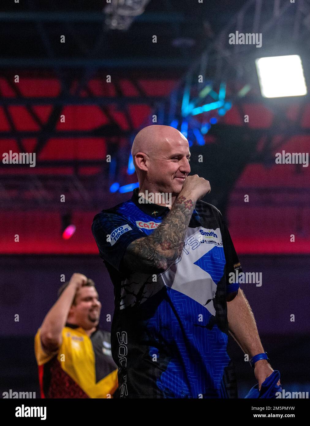 Alan Soutar after loosing to Gabriel Clemens during day thirteen of the ...