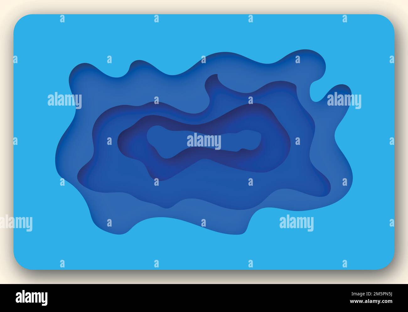 Vector of background colorful paper cut shapes. 3D abstract paper art ...