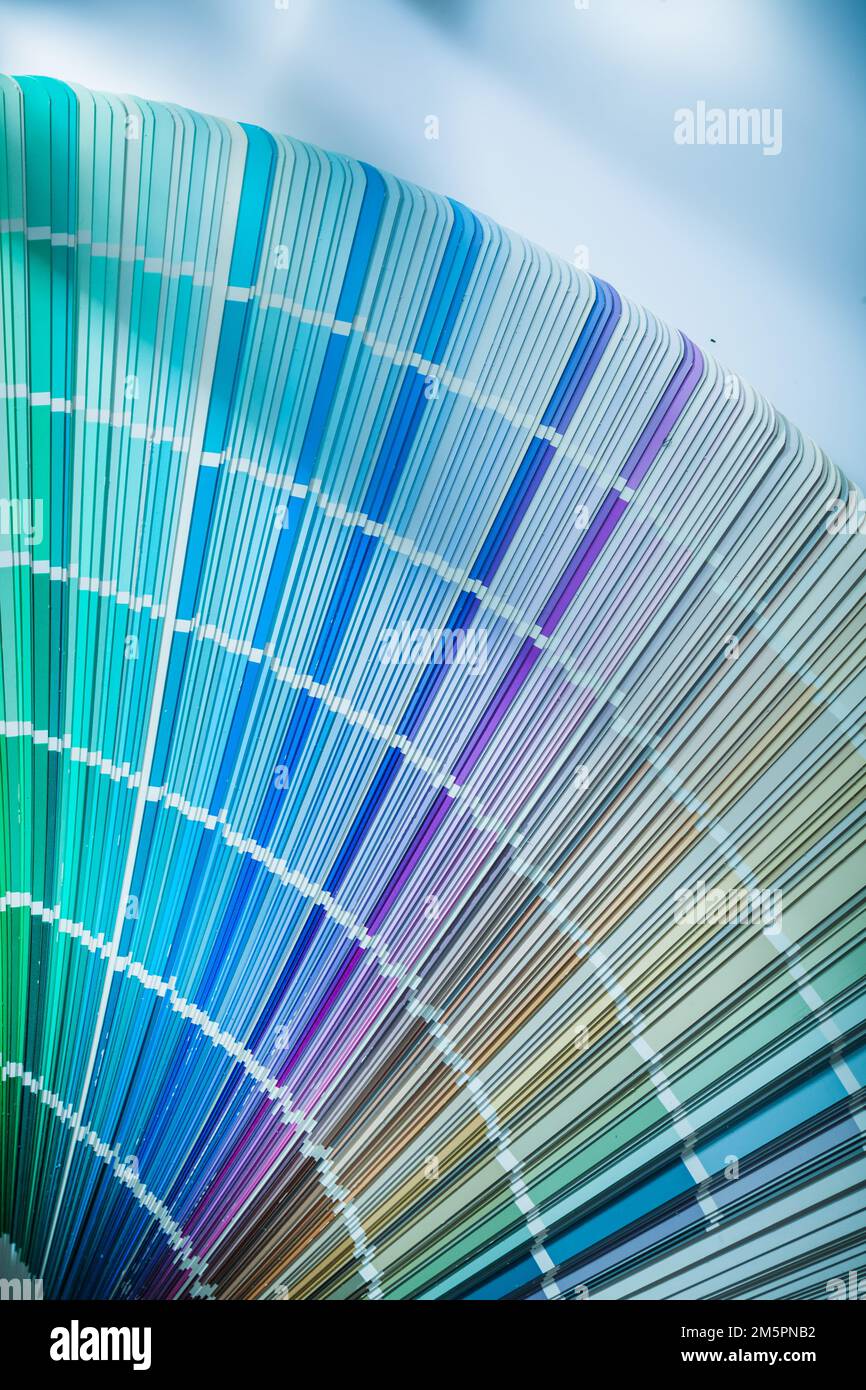 Pantone fan hi-res stock photography and images - Alamy