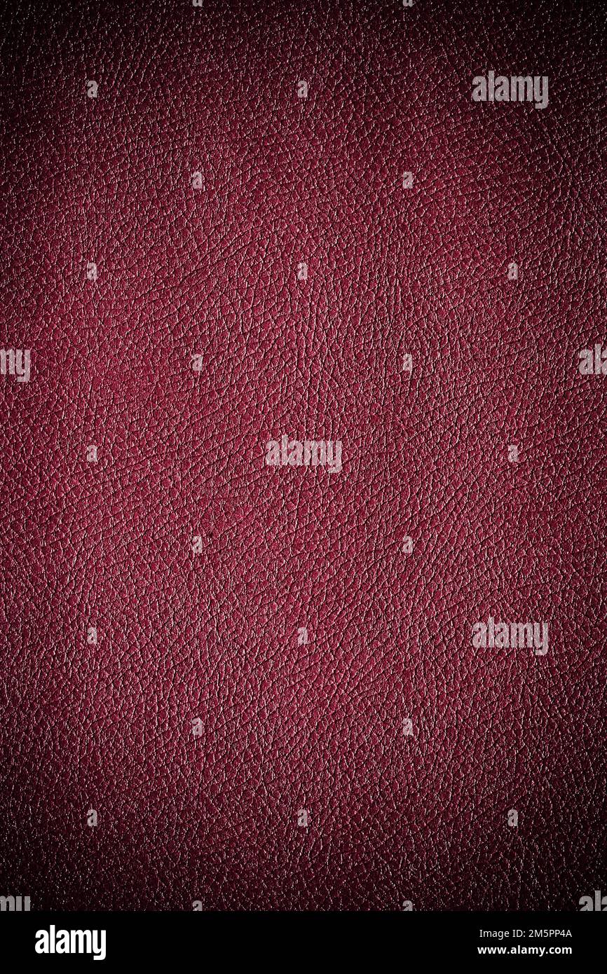 Dark red leather hi-res stock photography and images - Alamy