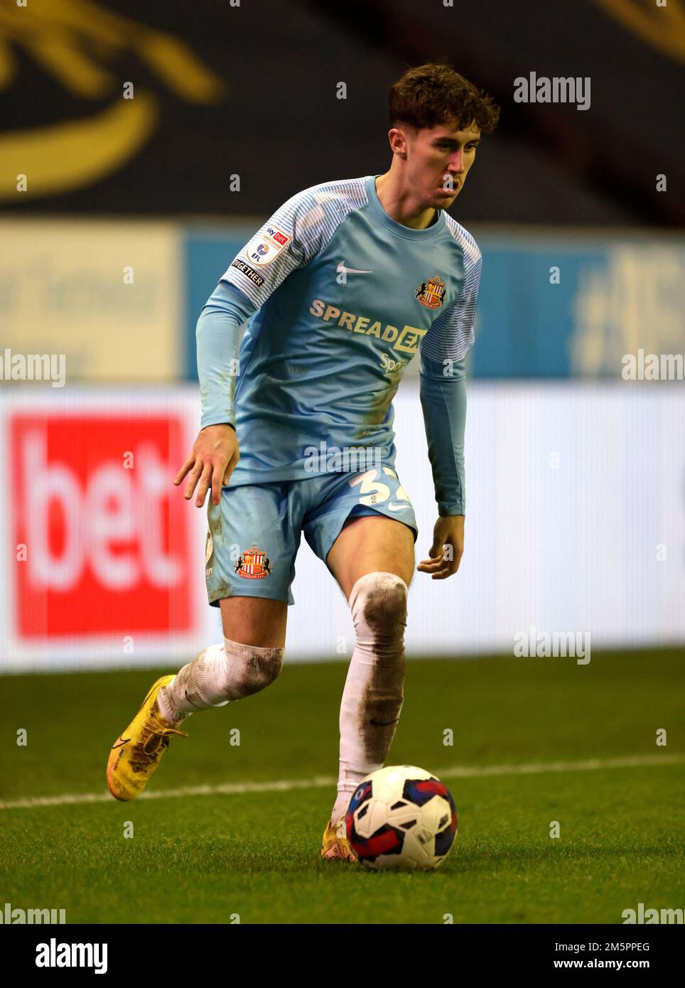 Sunderland's Trai Hume during the Sky Bet Championship match at the DW ...