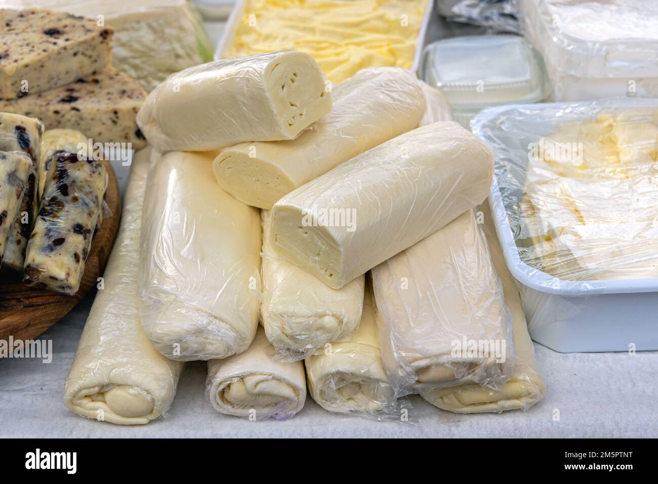 Foil wrapped cheese hi-res stock photography and images - Alamy