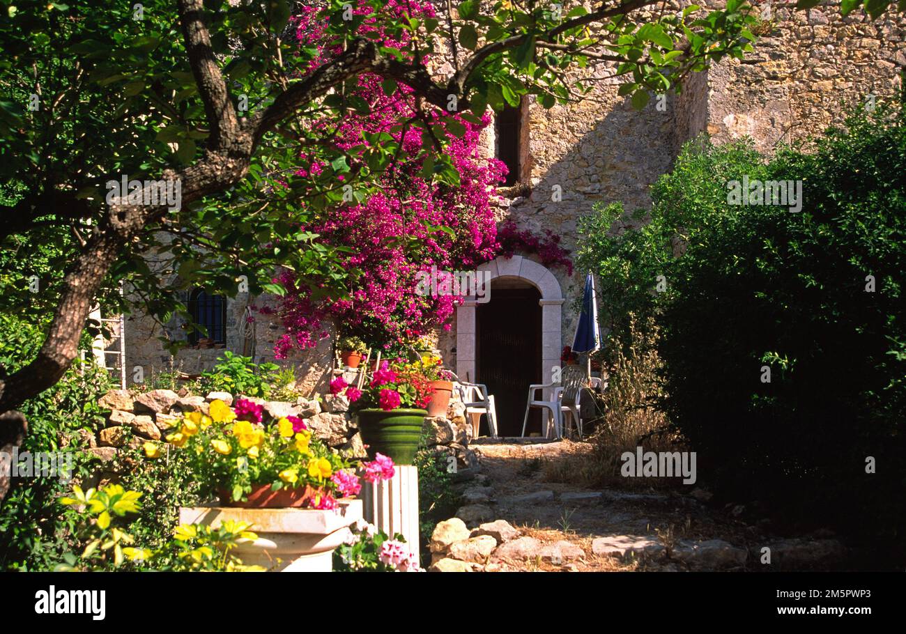 Old chapel of the castle of Ollioules Stock Photo - Alamy