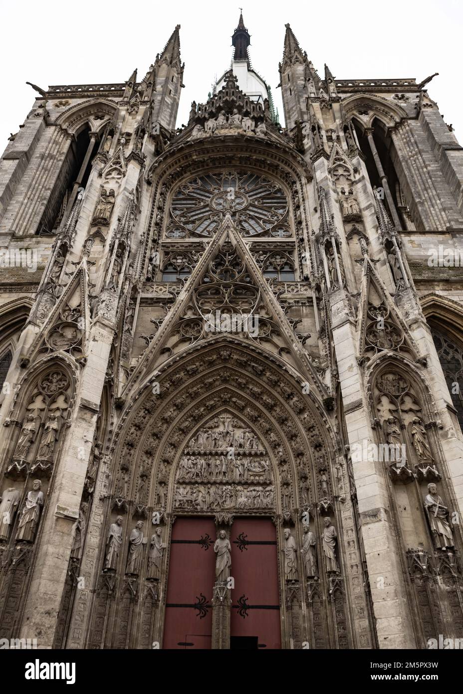 Rouen Notre Dame Cathedral exterior Stock Photo - Alamy