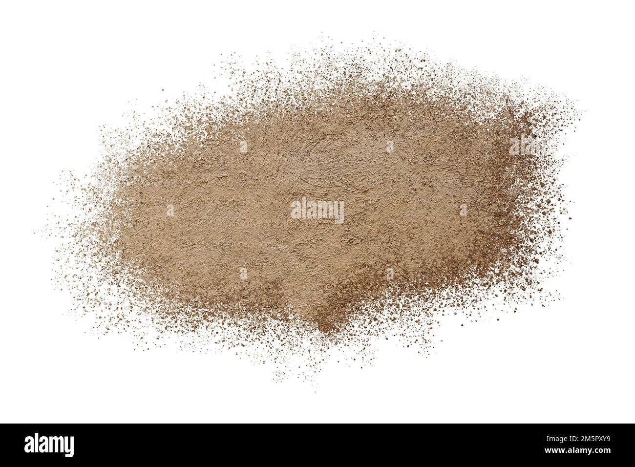 mud splash isolated on white background Stock Photo - Alamy
