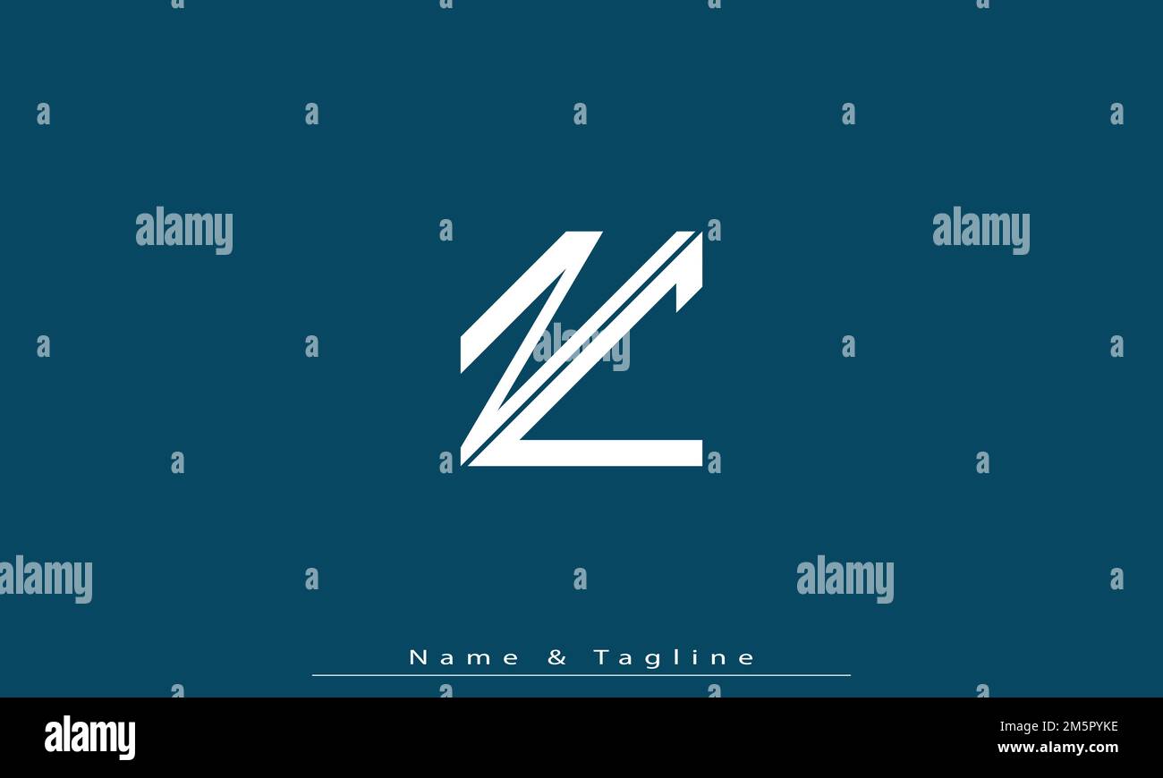 Alphabet letters Initials Monogram logo NC , CN Stock Vector Image ...