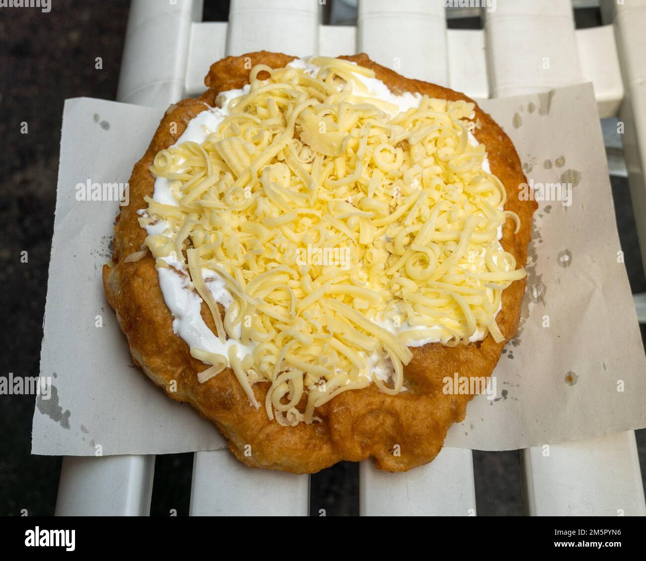Langos hungary hi-res stock photography and images - Alamy
