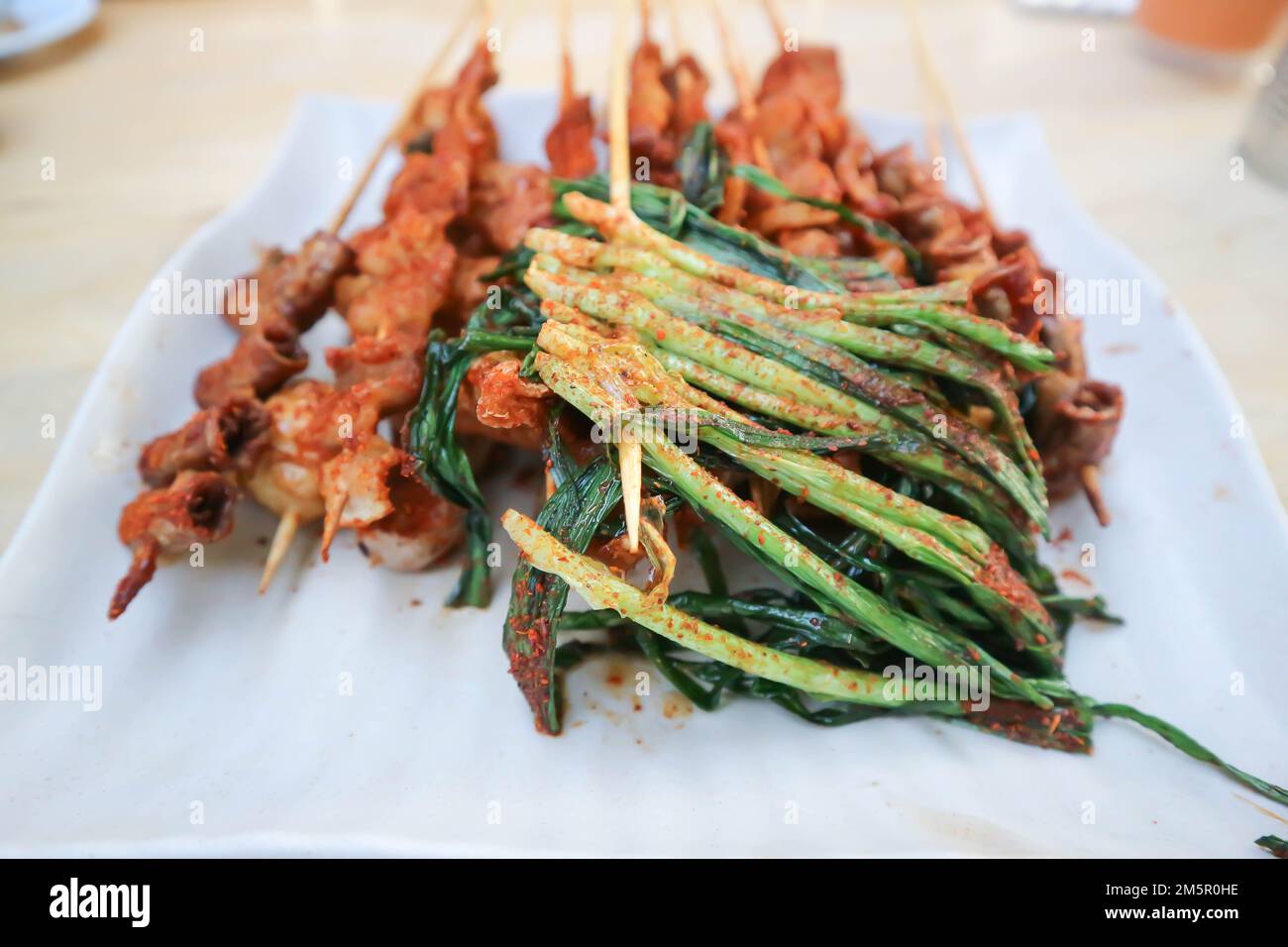 Grilled chitterlings hi-res stock photography and images - Alamy