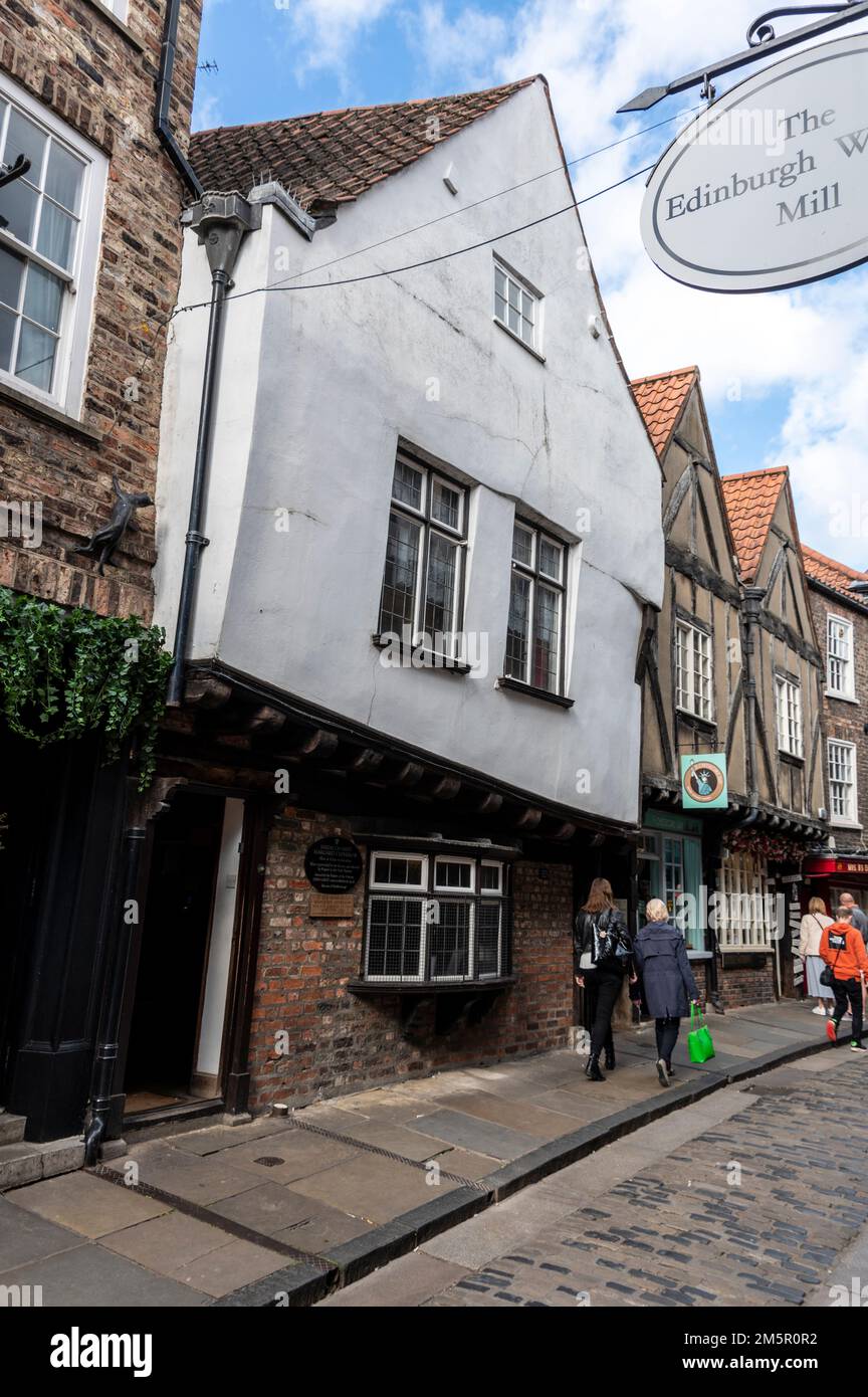 The home and shine of Saint Margaret Clitherow in The Shambles, a ...