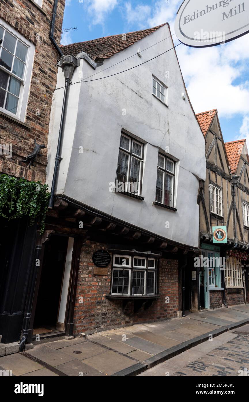 The home and shine of Saint Margaret Clitherow in The Shambles, a ...