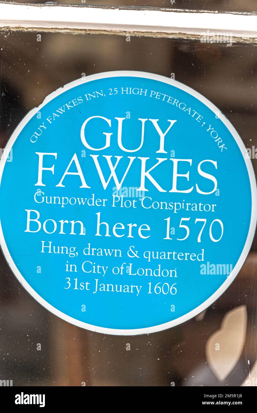 A window sticker of one of England’s famous terrorist plotters, Guy ...