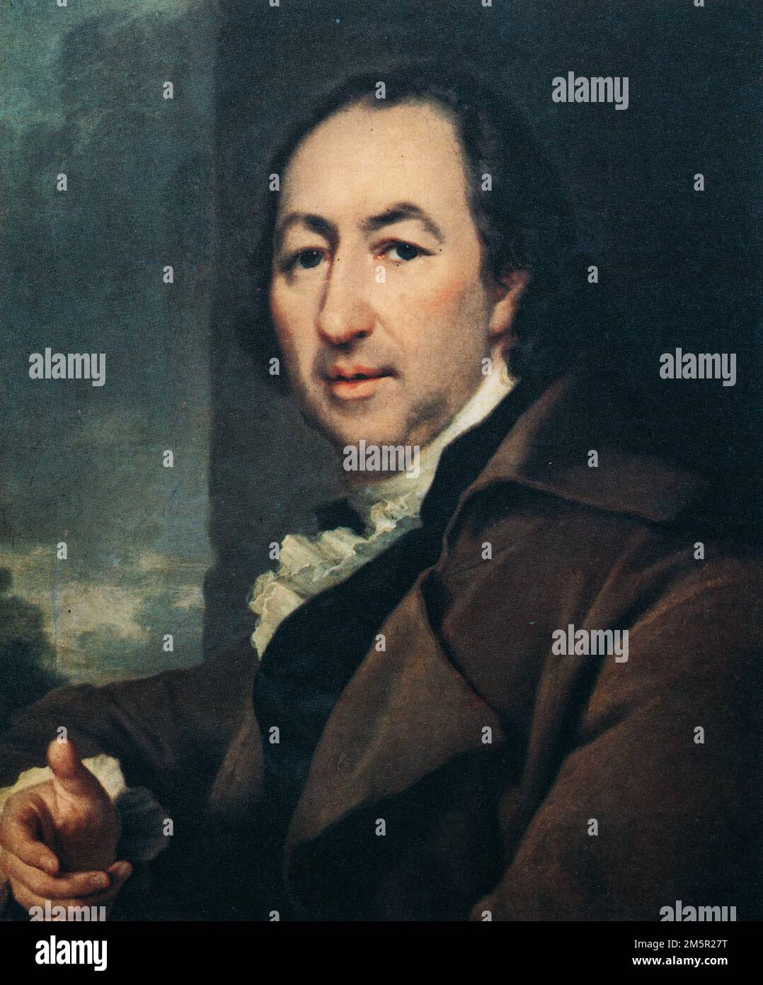 Portrait Of Nikolay Novikov, By Dmitry Levitzky. Nikolay Novikov Was A ...