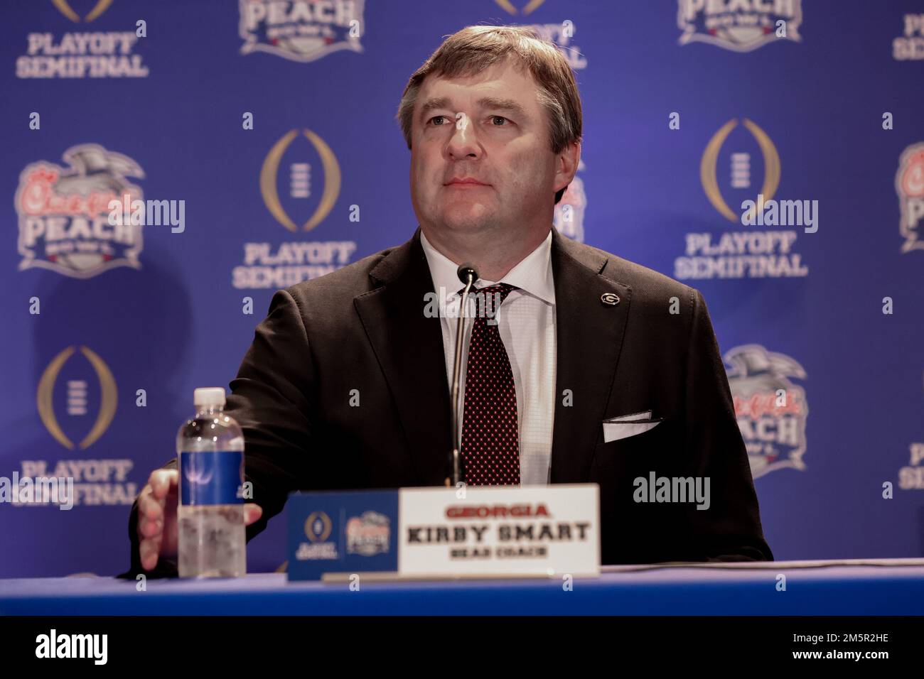 Atlanta, Georgia, USA. 30th Dec, 2022. Georgia Bulldogs head coach ...