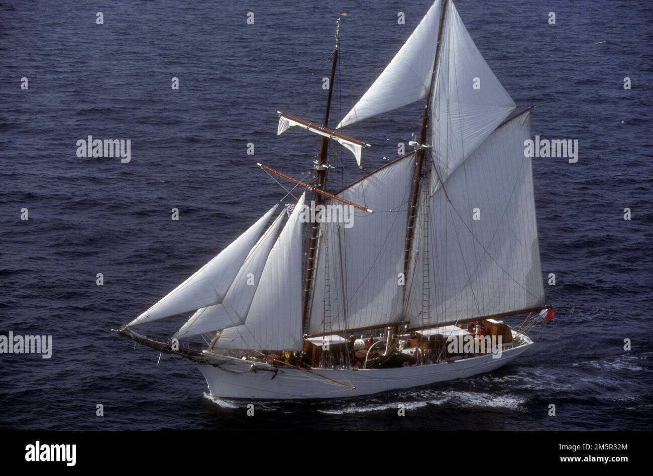 French Navy schooner Etoile, Sail Den Helder, 1997 Stock Photo - Alamy