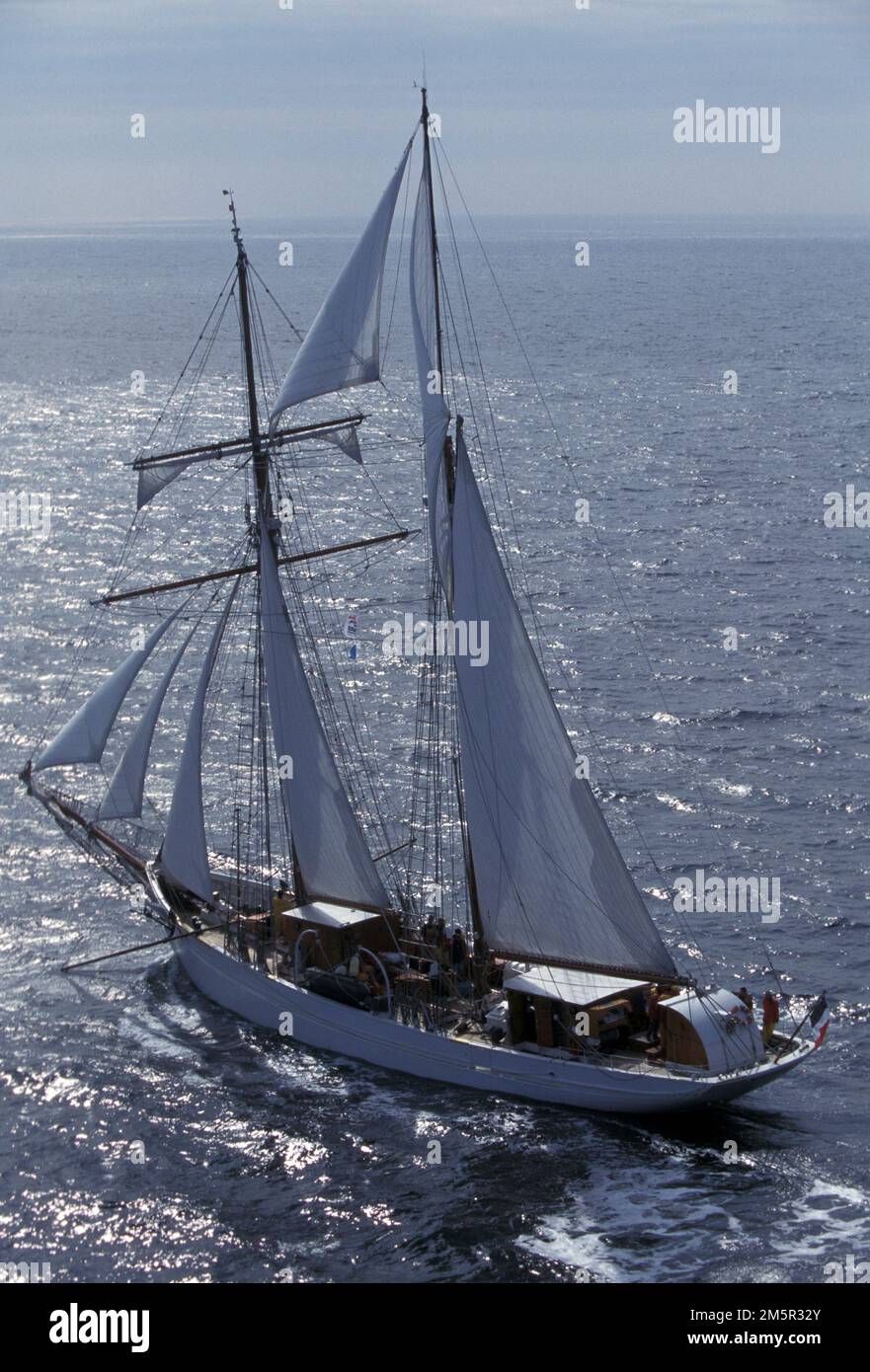 French Navy schooner Etoile, Sail Den Helder, 1997 Stock Photo - Alamy
