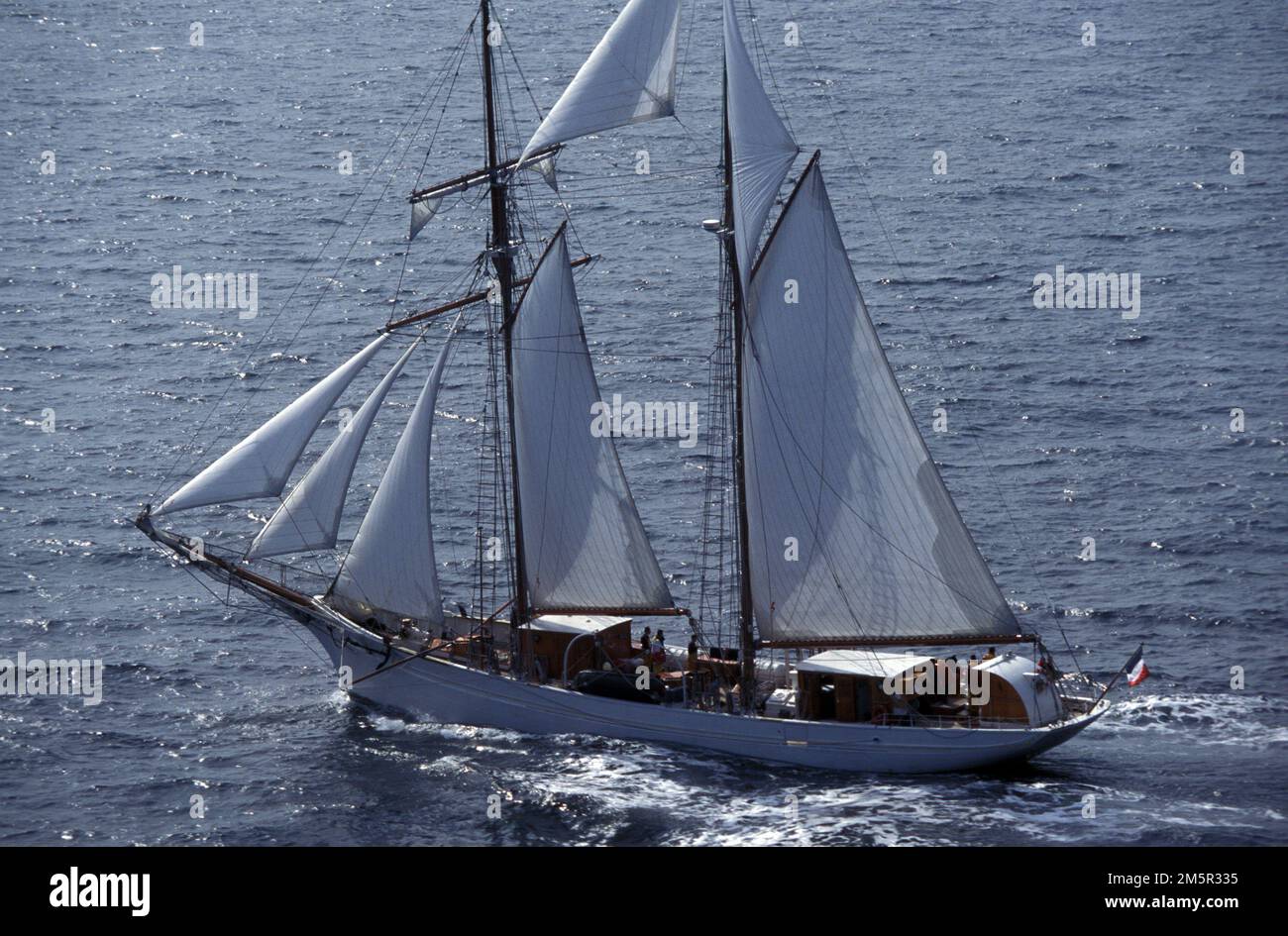 French Navy schooner Etoile, Sail Den Helder, 1997 Stock Photo - Alamy