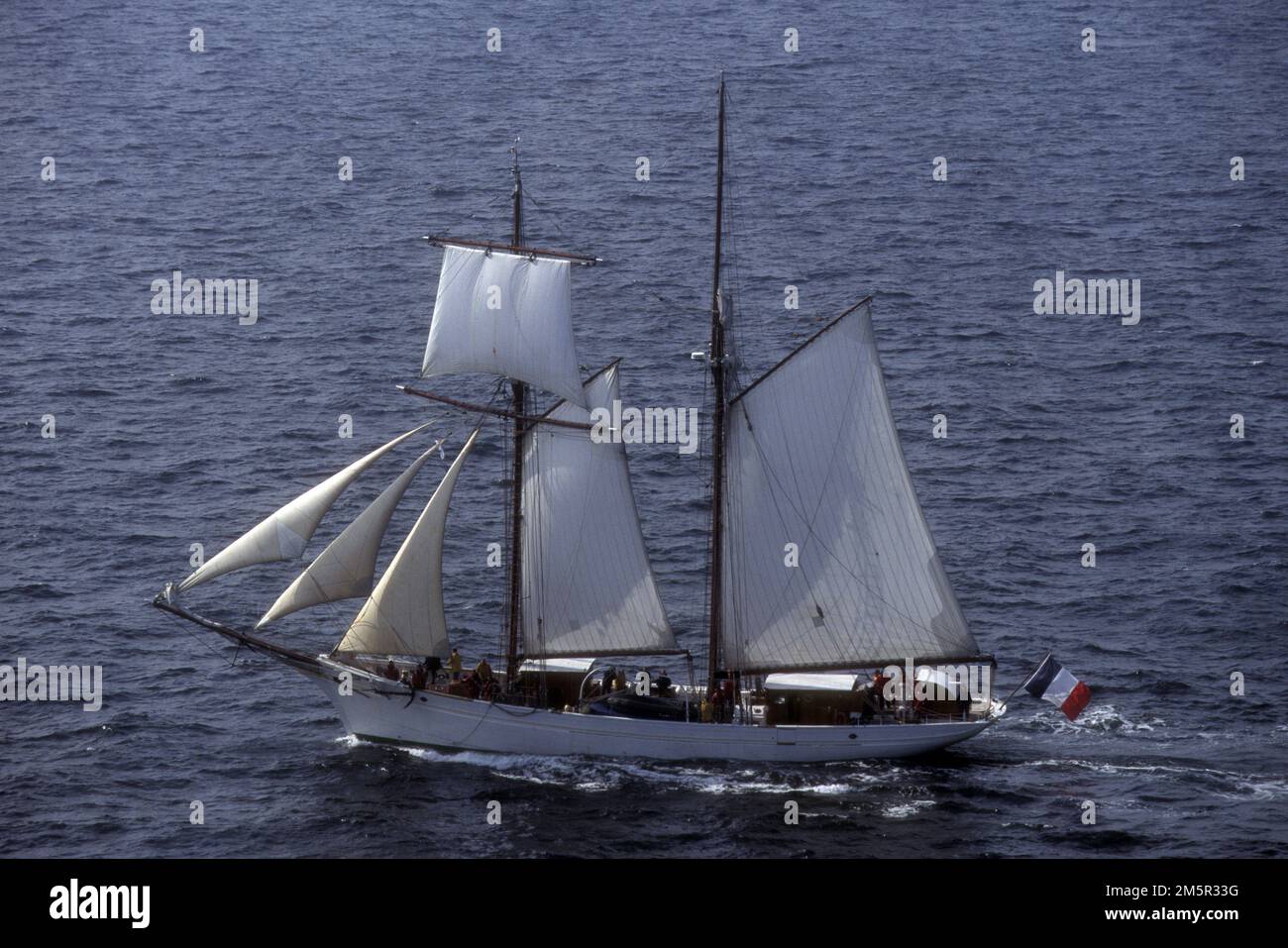 French Navy schooner Etoile, Sail Den Helder, 1997 Stock Photo - Alamy
