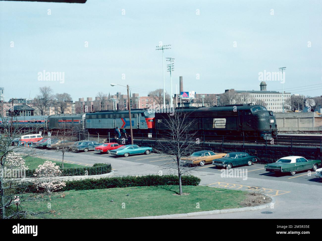 Amtrak / Penn Central Stock Photo - Alamy