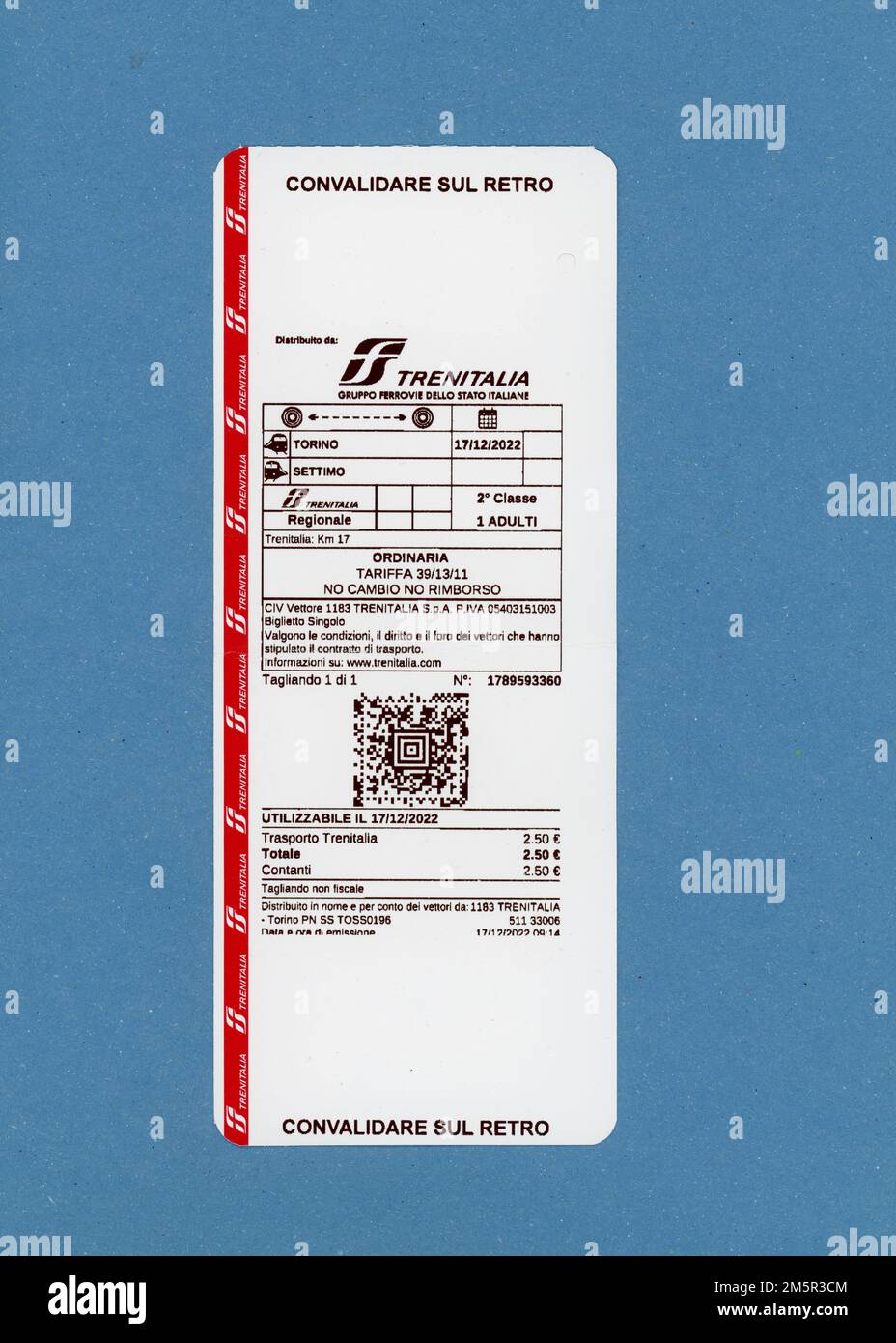 italian train ticket Stock Photo - Alamy