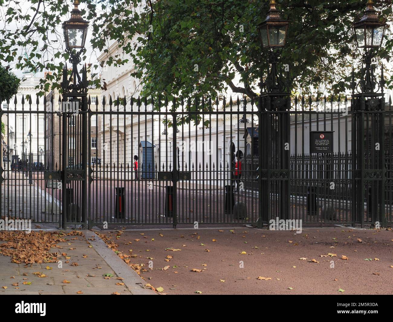 LONDON, UK - CIRCA OCTOBER 2022: This is a protected site under section ...