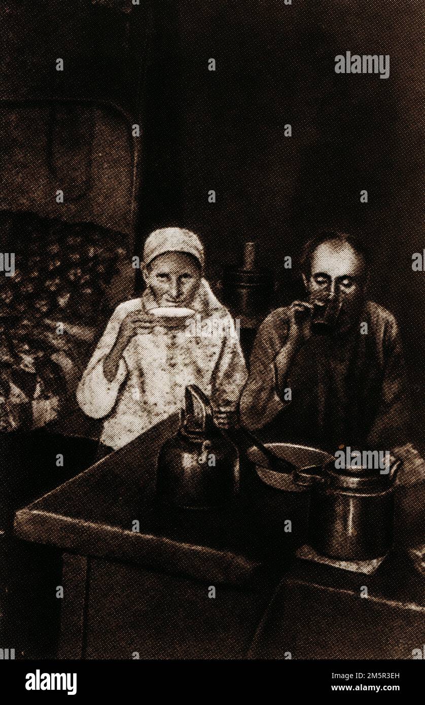 Life Of Workers Of Russian Empire, 1890s Stock Photo - Alamy