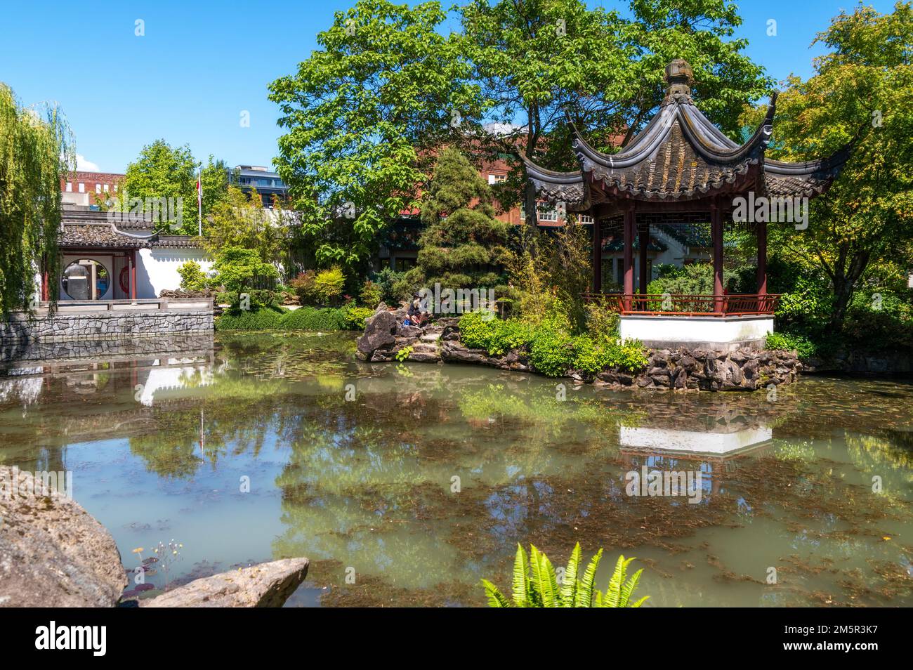 Dr. Sun Yat-Sen Classical Chinese Garden in Vancouver, Canada Stock ...