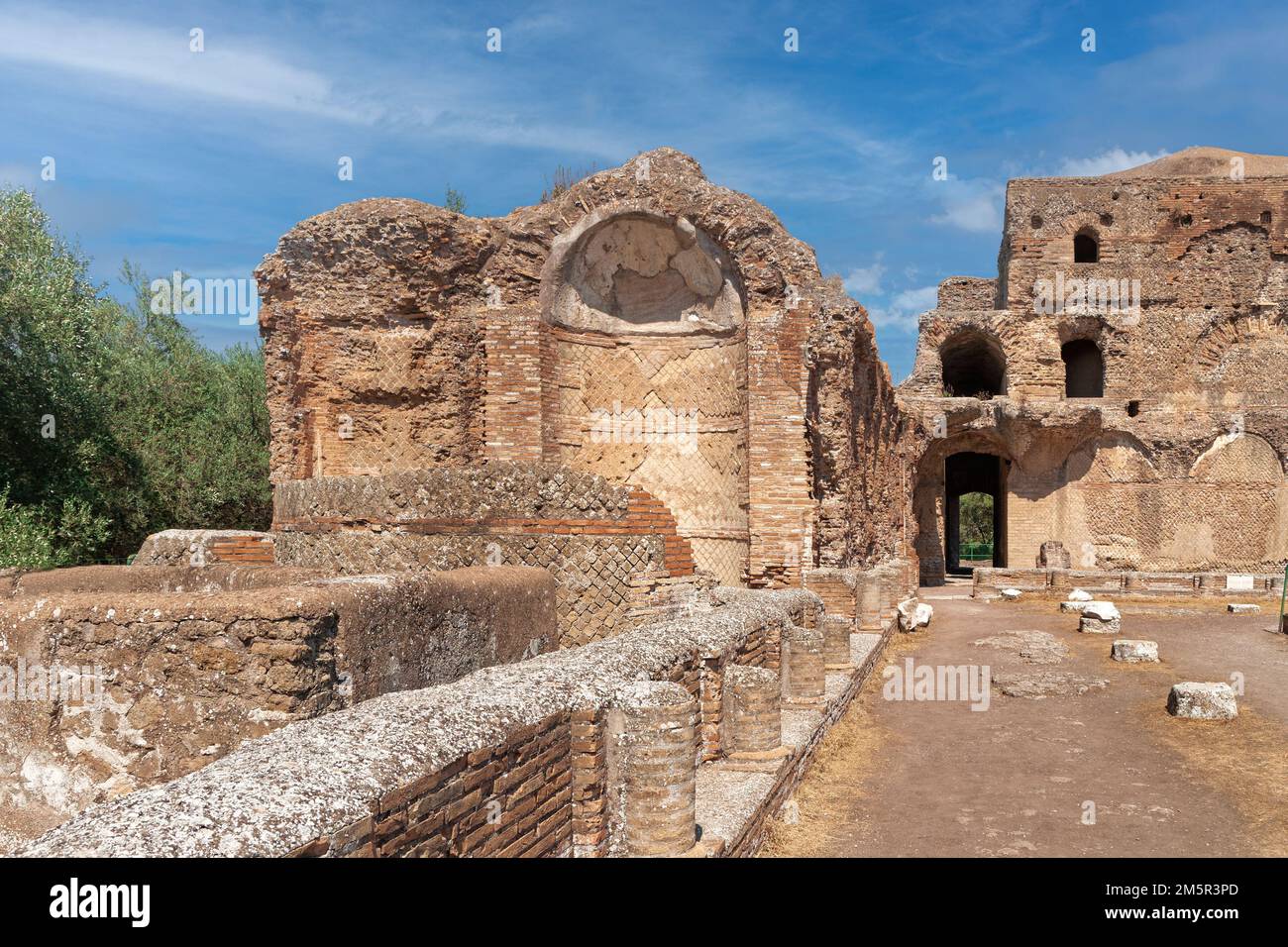 Diamond opus niche near Golden Square Hadrian’s Villa Tivoli Italy ...