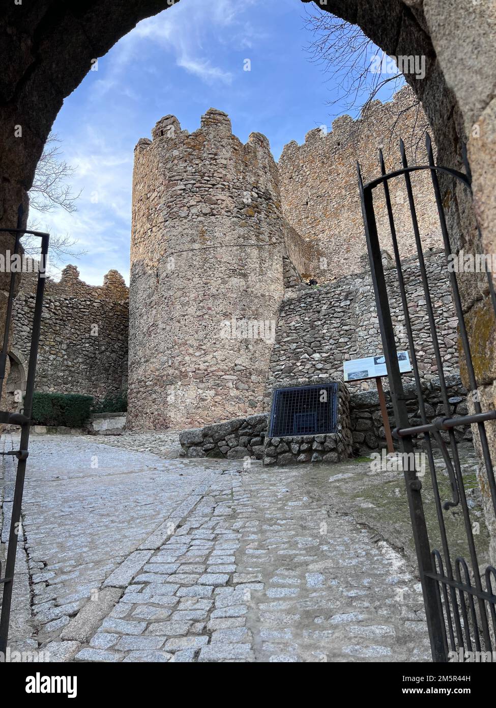 The castle of Montánchez is a fortress located on a hill in Cáceres ...