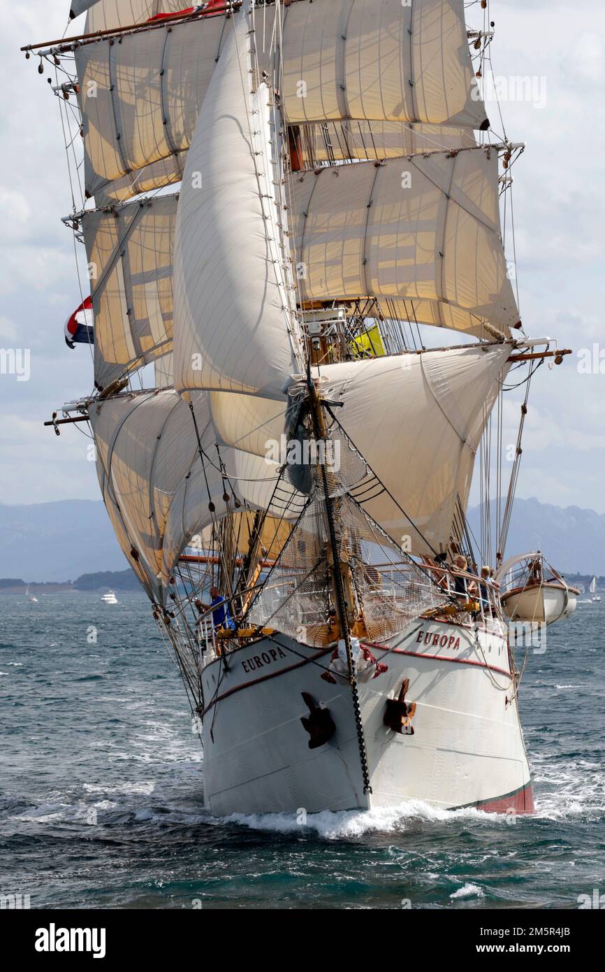 Dutch barque Europa, Stavanger, 2018 Stock Photo - Alamy