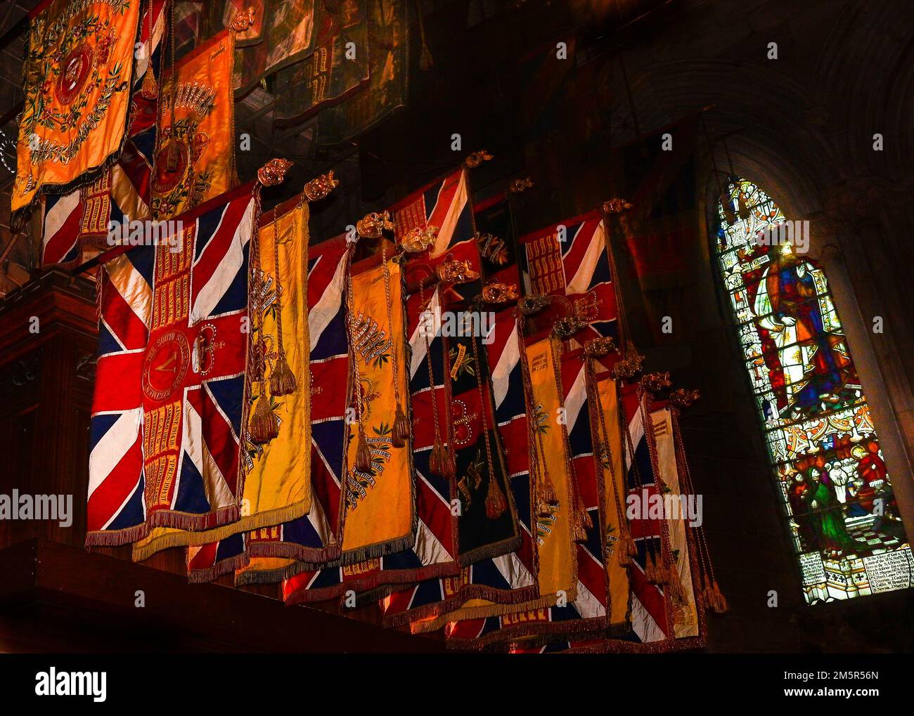 British regimental colours hi-res stock photography and images - Alamy